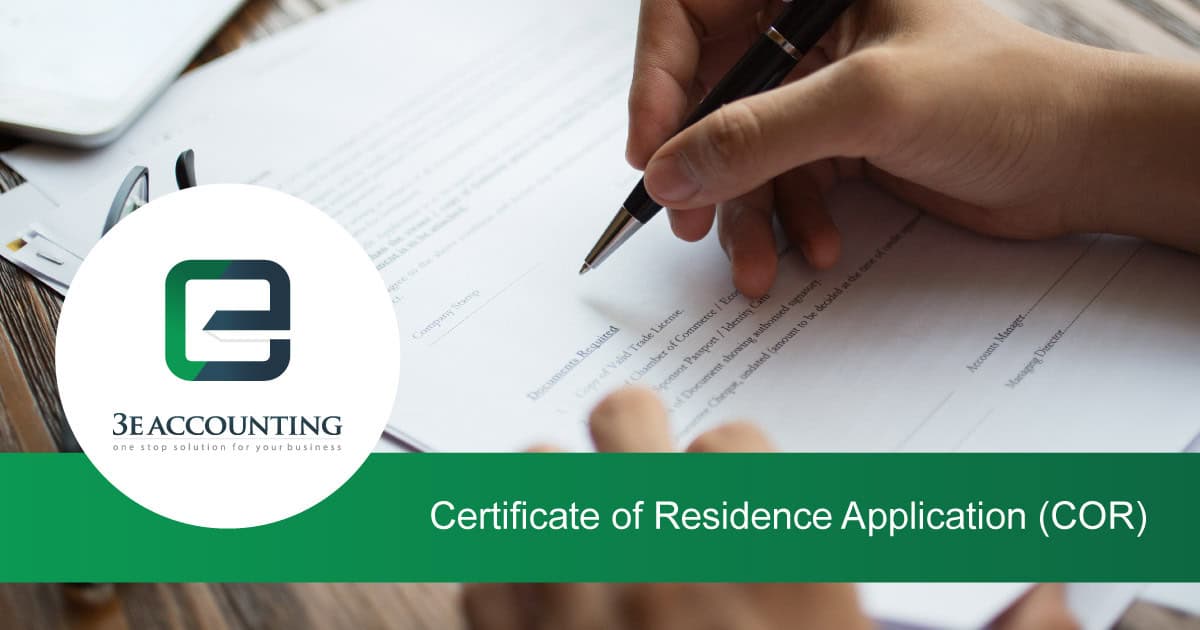 How to Apply for Malaysia Certificate of Residence (COR).