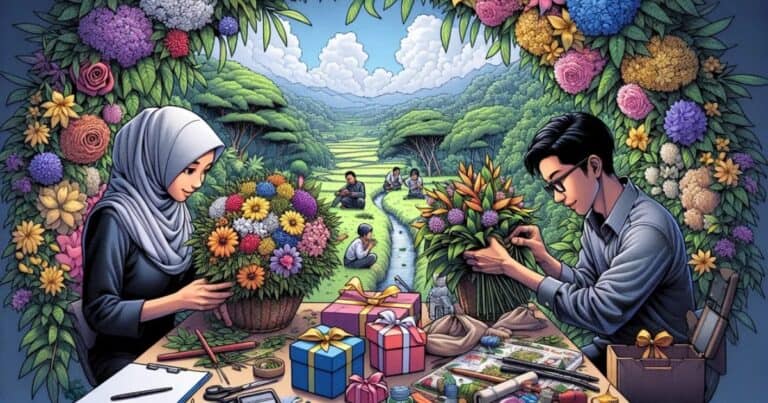 Kedai Bunga dan Hadiah di Malaysia: 7 Langkah Kejayaan