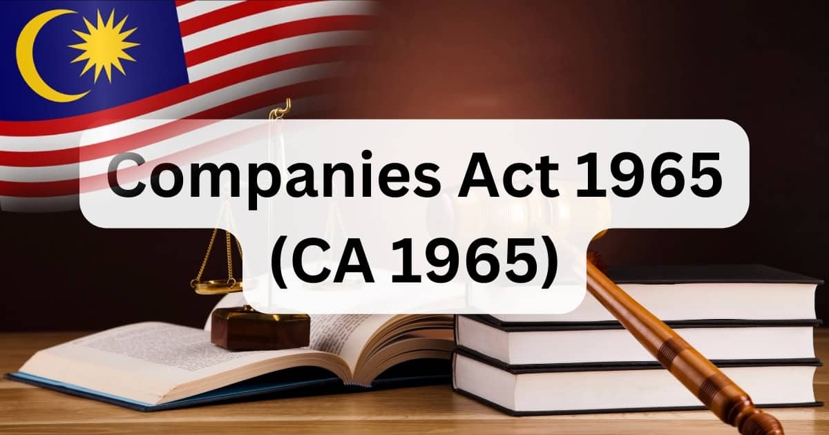 Companies Act 2016 (CA 2016) - Business Compendium