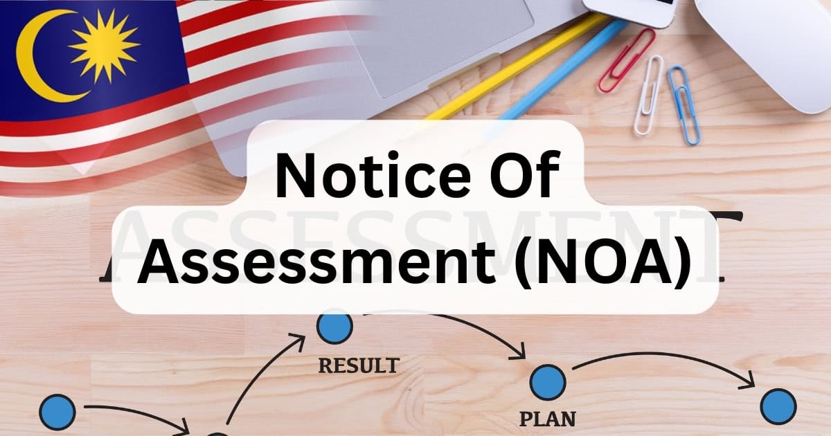 Notice Of Assessment (NOA) - Business Compendium